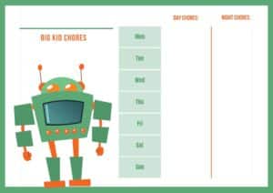 25 Free Printable Chore Charts for Kids (2025)