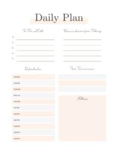 7 Best Daily Calendars by the Hour (Printable!) - Milwaukee with Kids