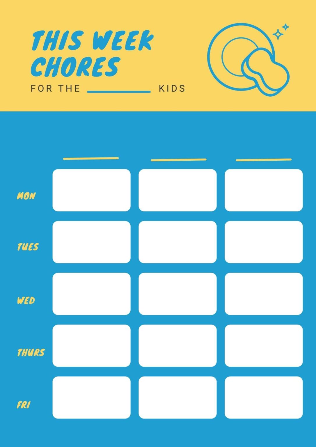 5 Best Chore Chart Templates for Multiple Kids (2025) - Milwaukee With Kids