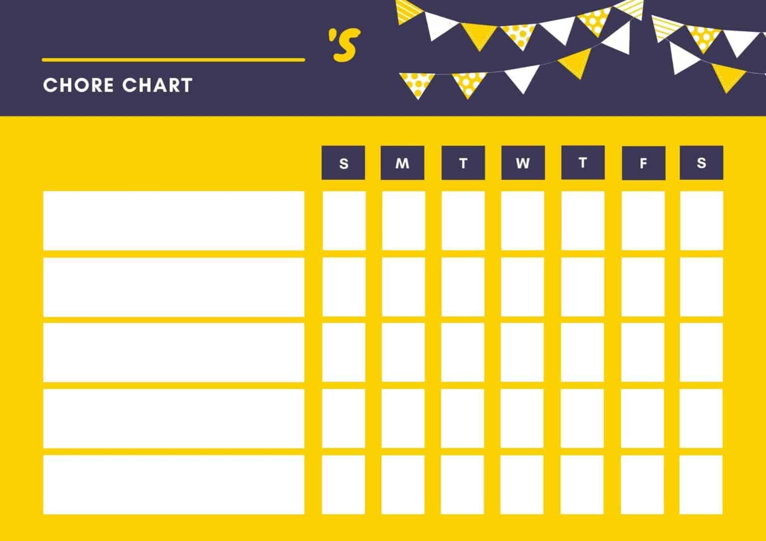 10 Best Chore Charts For 5-Year-Olds (Free Printable Templates ...