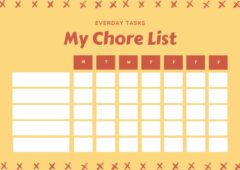 25 Free Printable Chore Charts for Kids (2025)