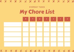 25 Free Printable Chore Charts for Kids (2025)