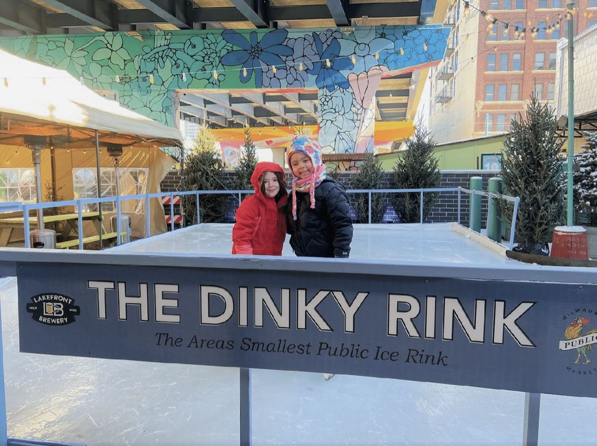 The 'Dinky Rink' Now Open at the Milwaukee Public Market (Free!) - Milwaukee With Kids