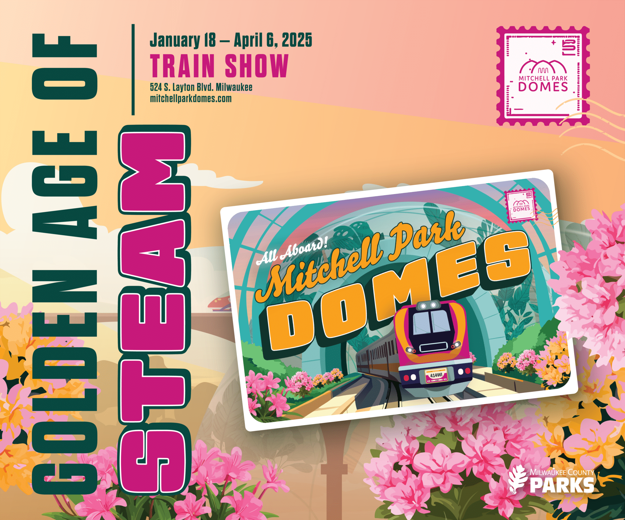 Victorian Train Show at Mitchell Park Domes Opens January 18, 2025 ...