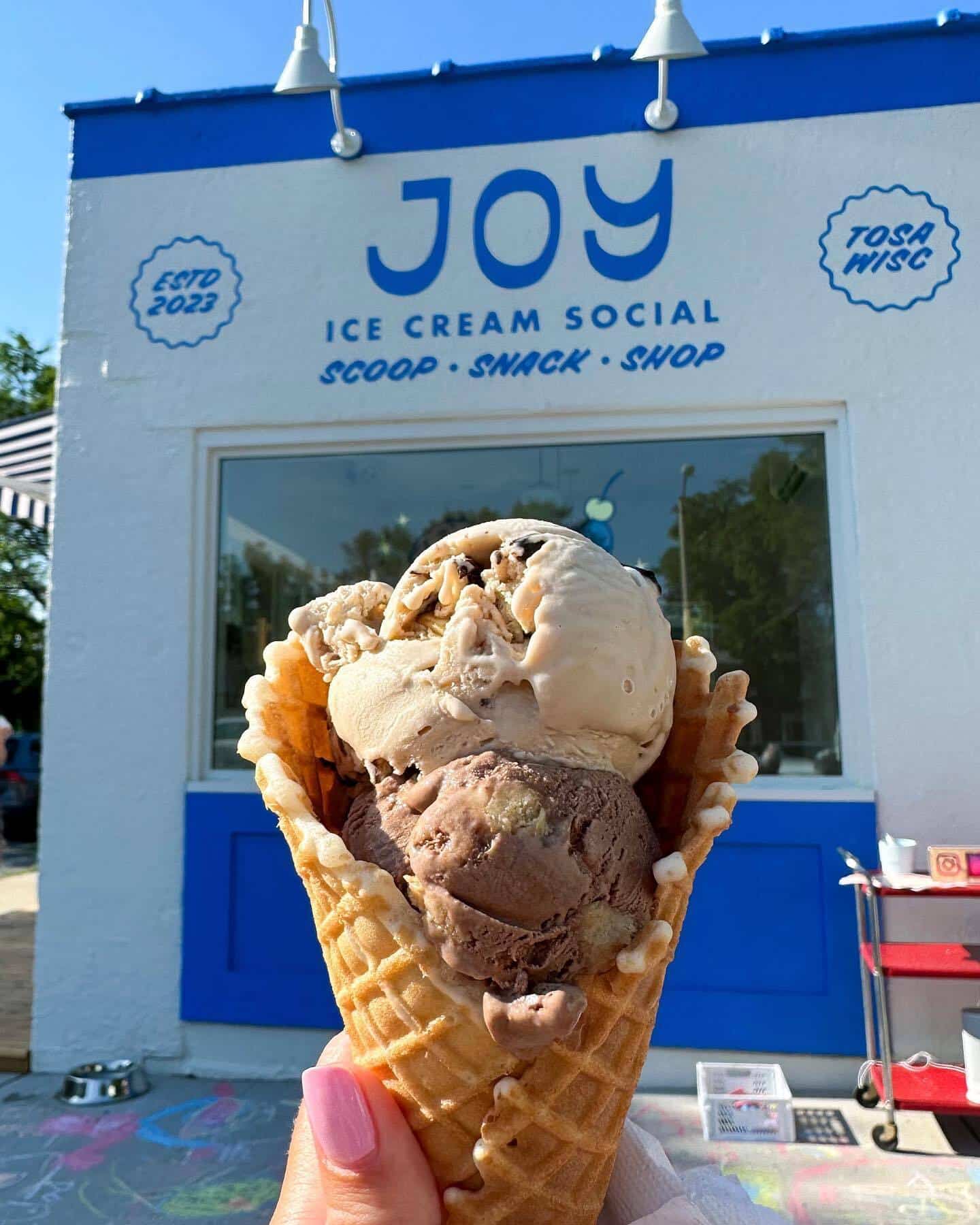 Joy Ice Cream Social in Tosa: A Neighborhood Gem - Milwaukee With Kids